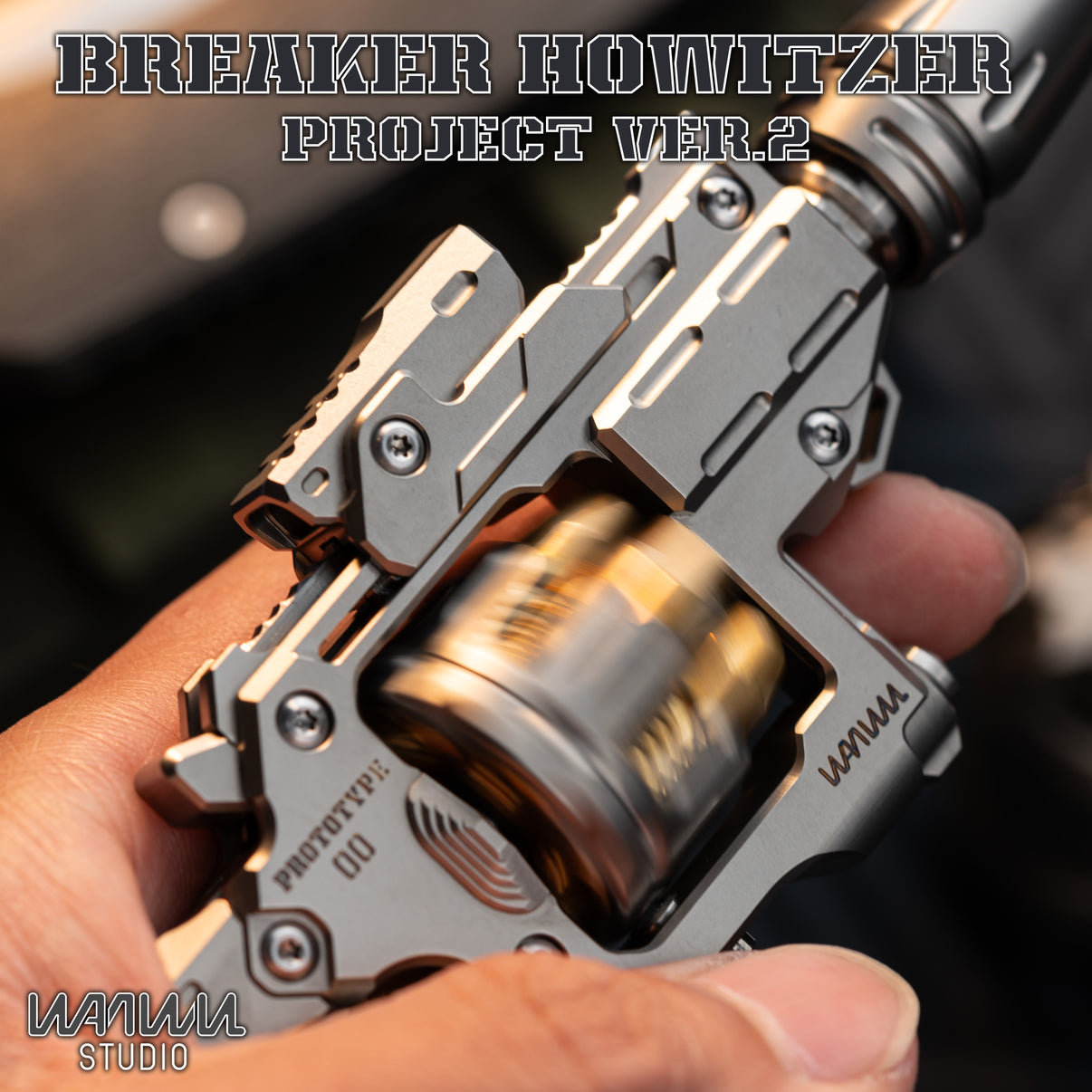 Revolver EDC Toy - The Perfect Stress Relief Gadget for Big Boys – Uneed